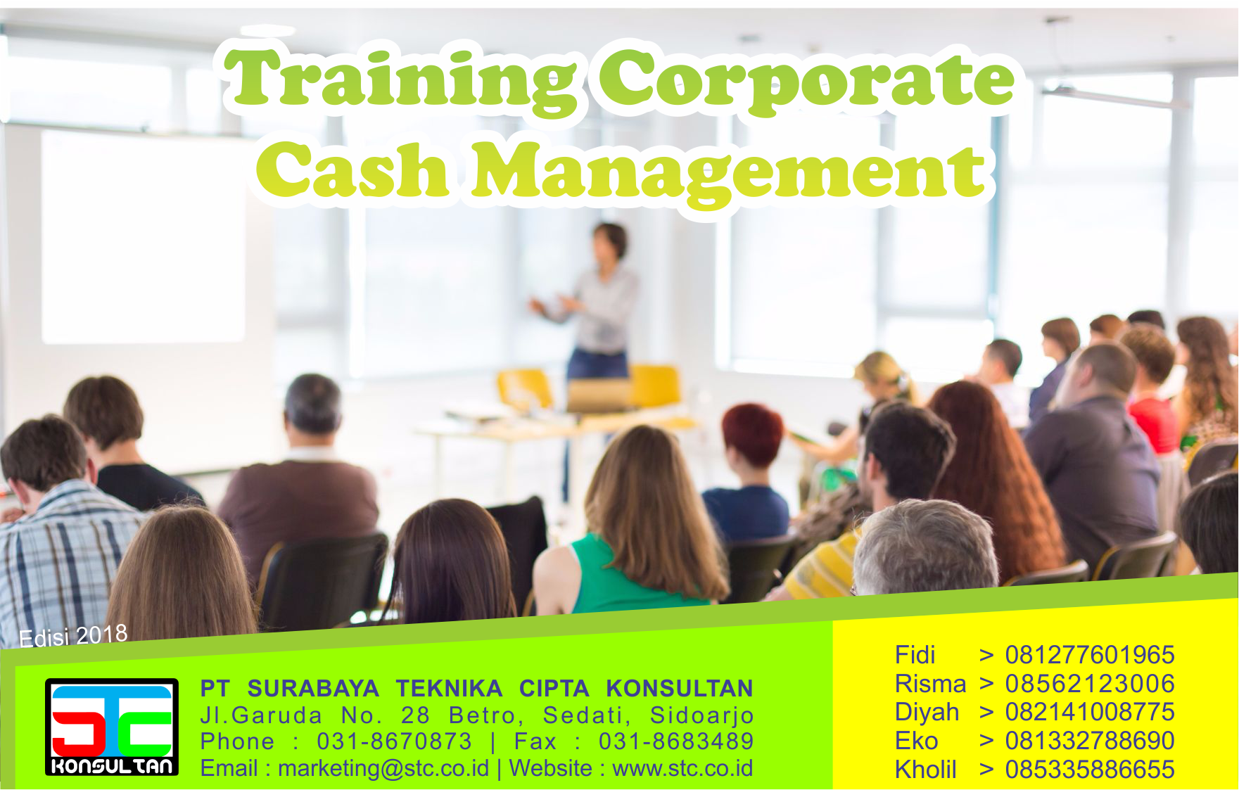Training Corporate Cash Management 23 25 Mei Di Surabaya